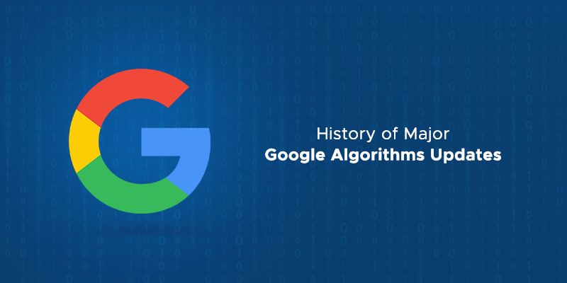A Peek into the History of Major Google Algorithms Updates A Peek into the History of Major Google Algorithms Updates